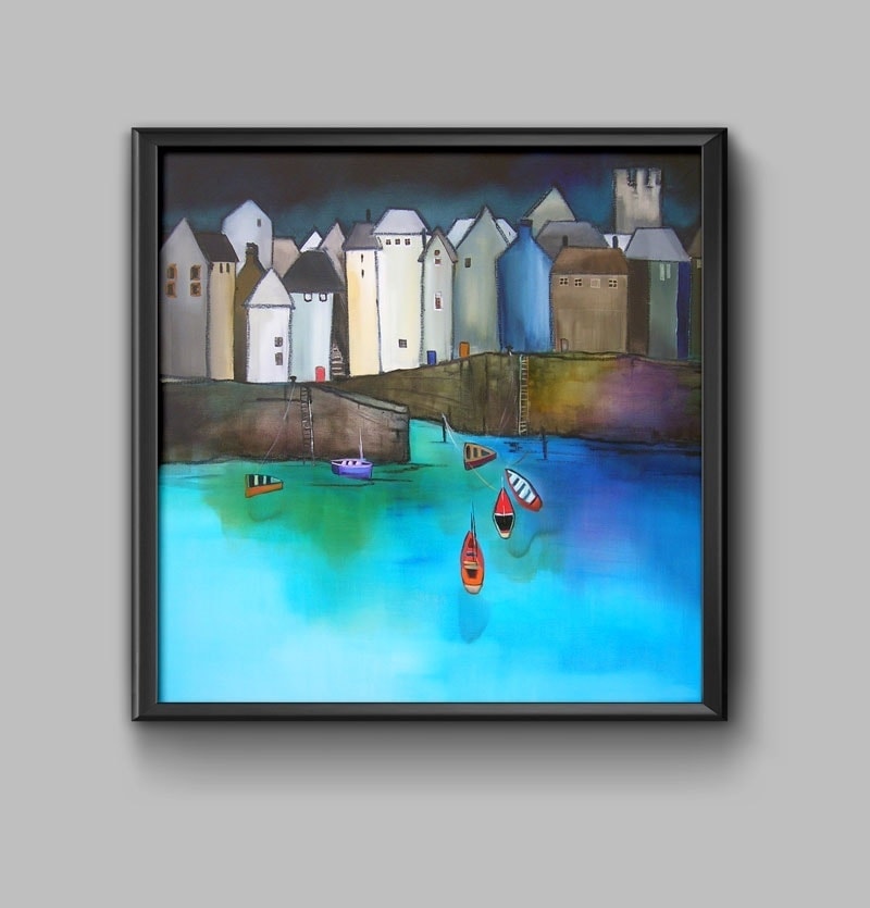 Red-Door_Oil-Painting - Sara Paxton Artworks